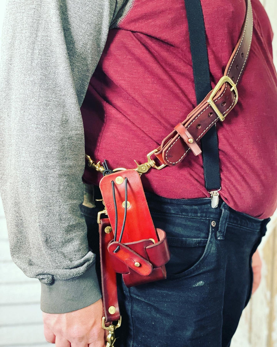 Fireman belt First Responder belt with radio holster – Harbour ...